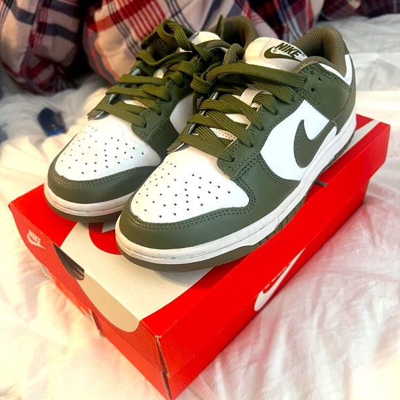 Nike | Shoes | Nike Dunk Low Medium Olives | Poshmark